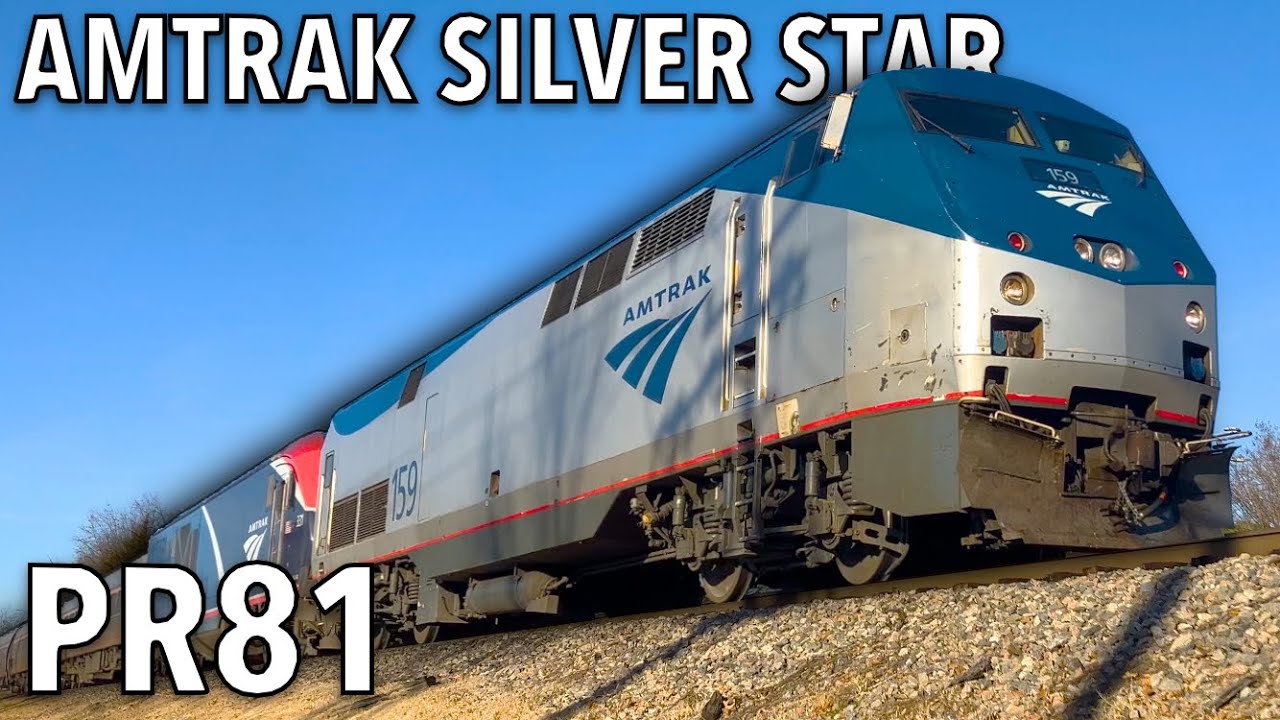 Amtrak 92 Silver Star Makes A Station Stop in Cary, NC | 12/24/2023 ...