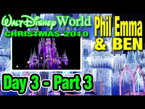 Disney World Christmas 2010 - Day 3 - (3 of 3) - Magic Kingdom