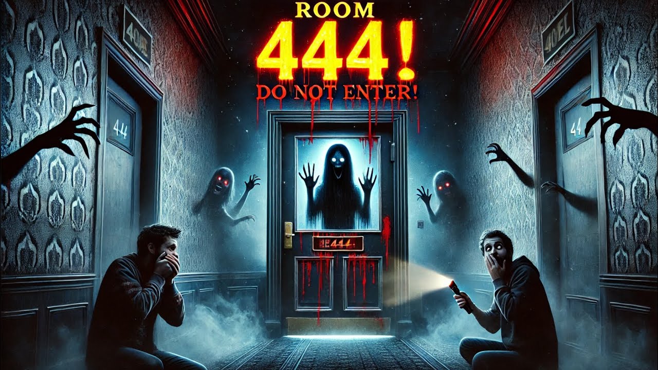 Room 444 Horror Hotel – The Door That Should Never Be Opened! 👁️ (Real ...