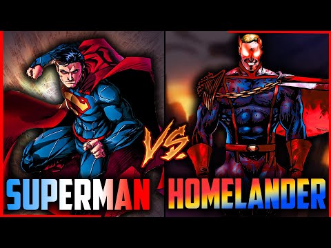 SUPERMAN VS HOMELANDER- GÜÇ VE KARAKTER MÜCADELESİ!!