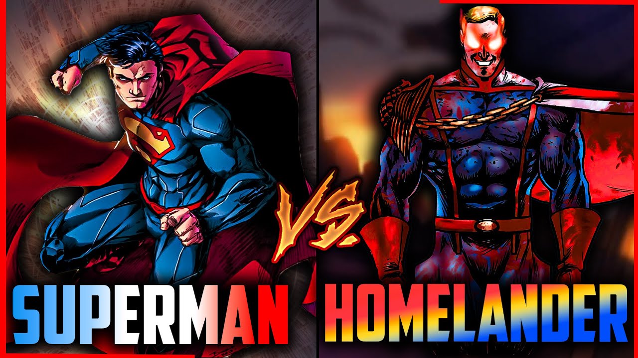 SUPERMAN VS HOMELANDER- GÜÇ VE KARAKTER MÜCADELESİ!! - YouTube