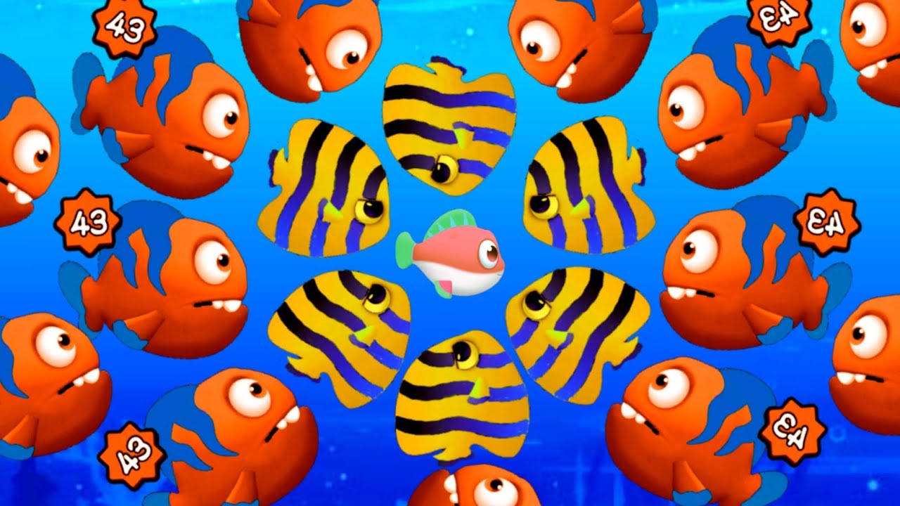 Cold-Blooded Vicious Monster - Fishdom New Ads Mini Games - Hungry Fish ...