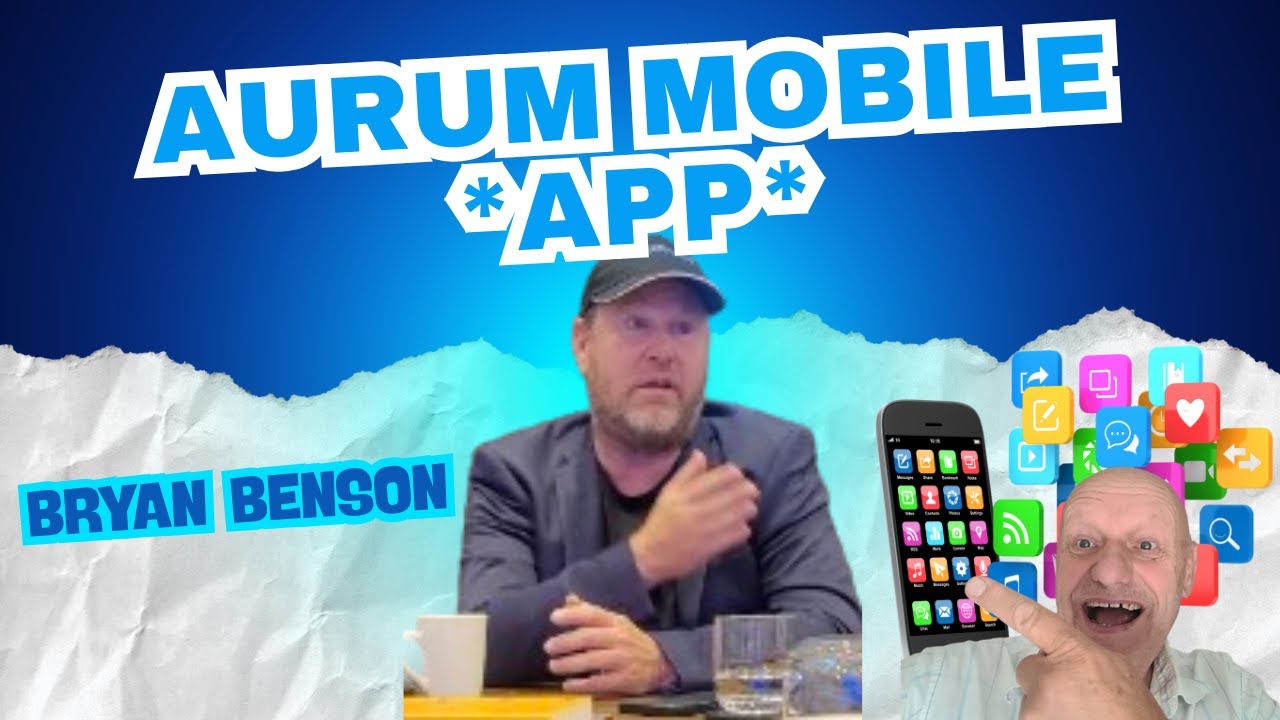 Bryan Benson Reveals AURUM App - YouTube