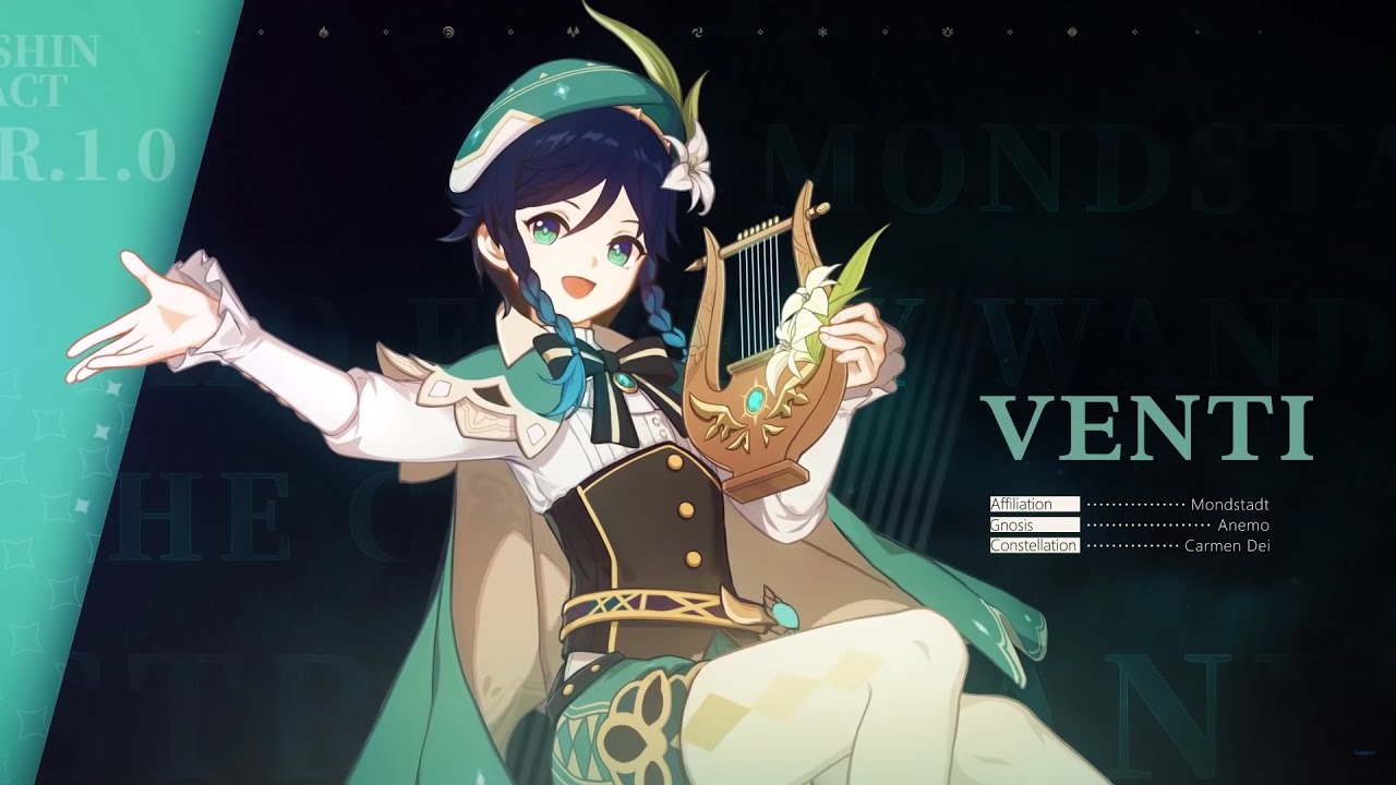 Genshin Impact - Venti Theme - YouTube