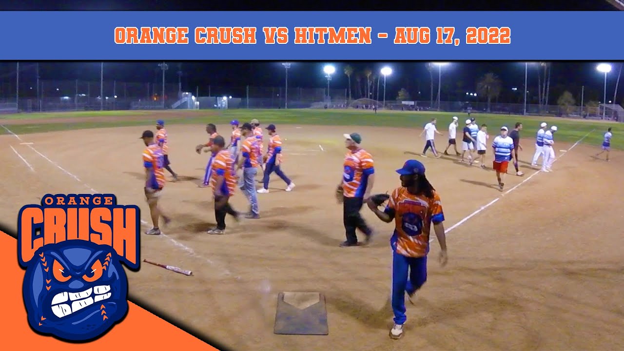 Softball | Hitmen vs Orange Crush | August 17, 2022 - YouTube