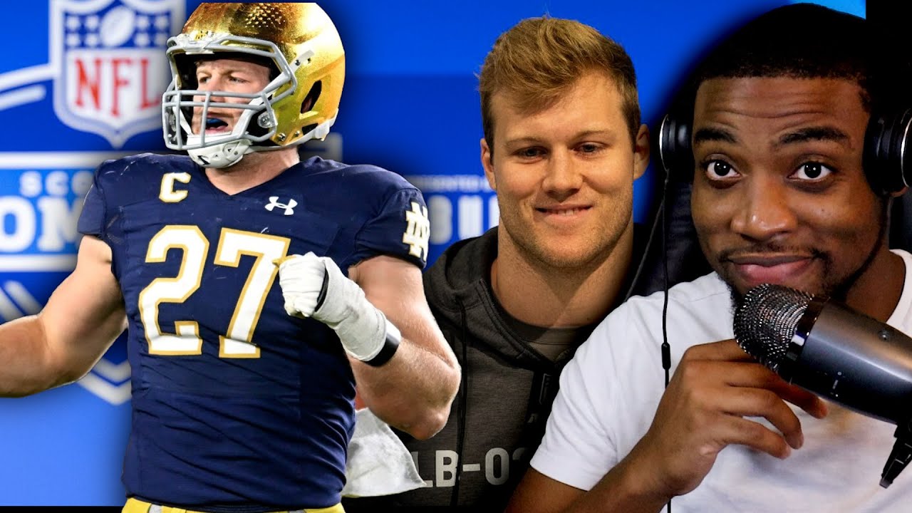 J.D. Bertrand | 2023 Highlights Reaction | Linebacker | Notre Dame ...