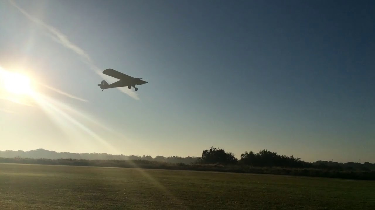 Manatee - 48X, Four Ship Taylorcraft Take Off - YouTube