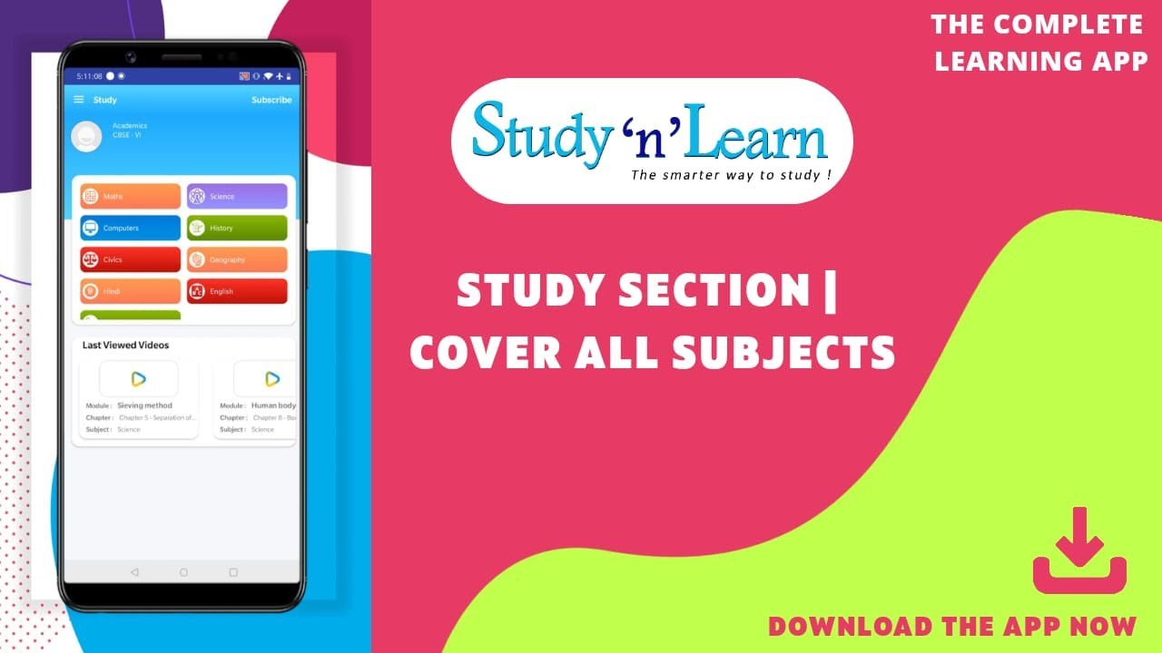 Studynlearn- Study Section | Learn the Concepts - YouTube