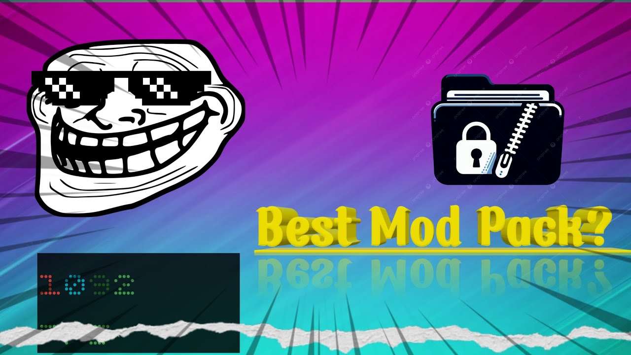Best ModPack For Low End Mobile 100+ Fps - YouTube