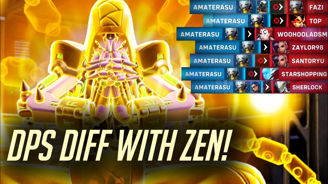 Zen is a DPS Now | MORE DAMAGE Than My USELESS DPS in Overwatch 2 # ...
