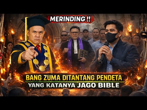 MERINDING‼️BANG ZUMA DITANTANG PENDETA YANG KATANYA JAGO BIBLE - YouTube