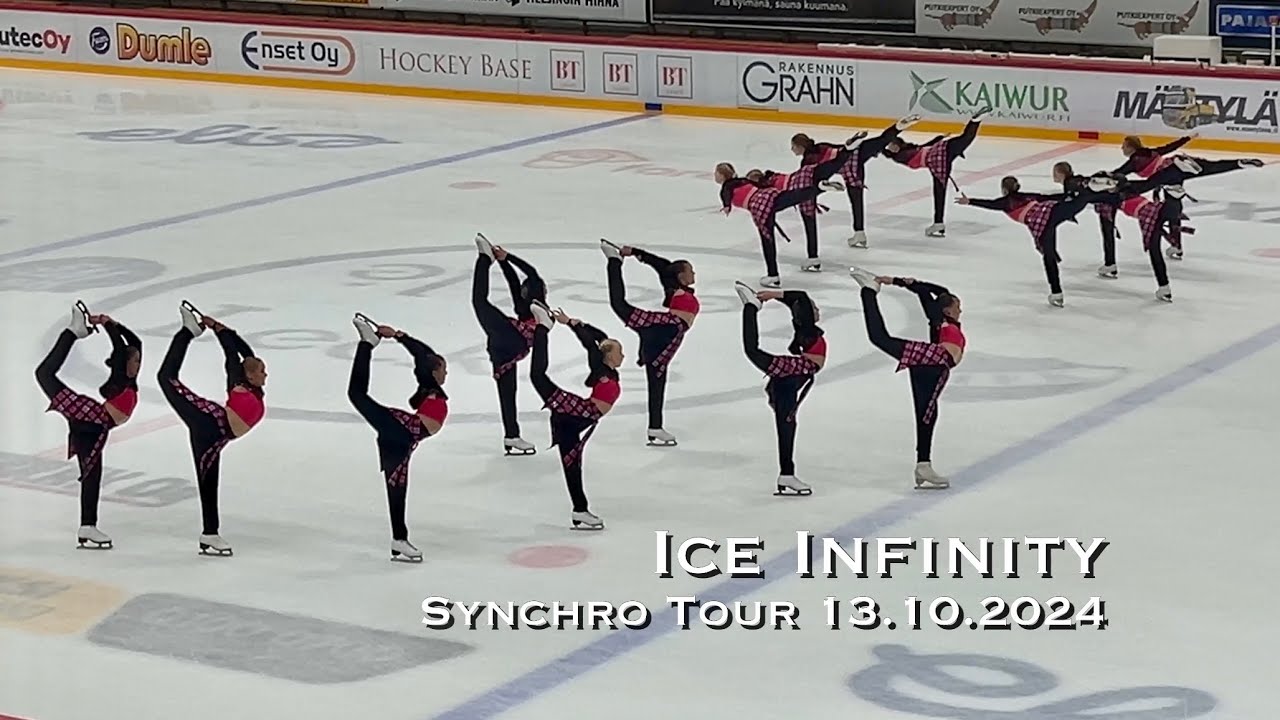 Ice Infinity Short Program 2024-25 Synchro Tour 13.10.2024 - Synchronized skating - YouTube