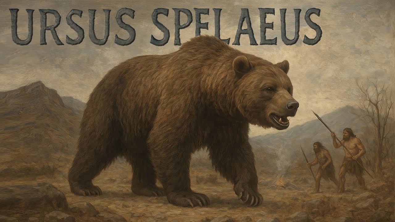 Giant Bear – Ursus spelaeus (Extinct Animals Series) - YouTube