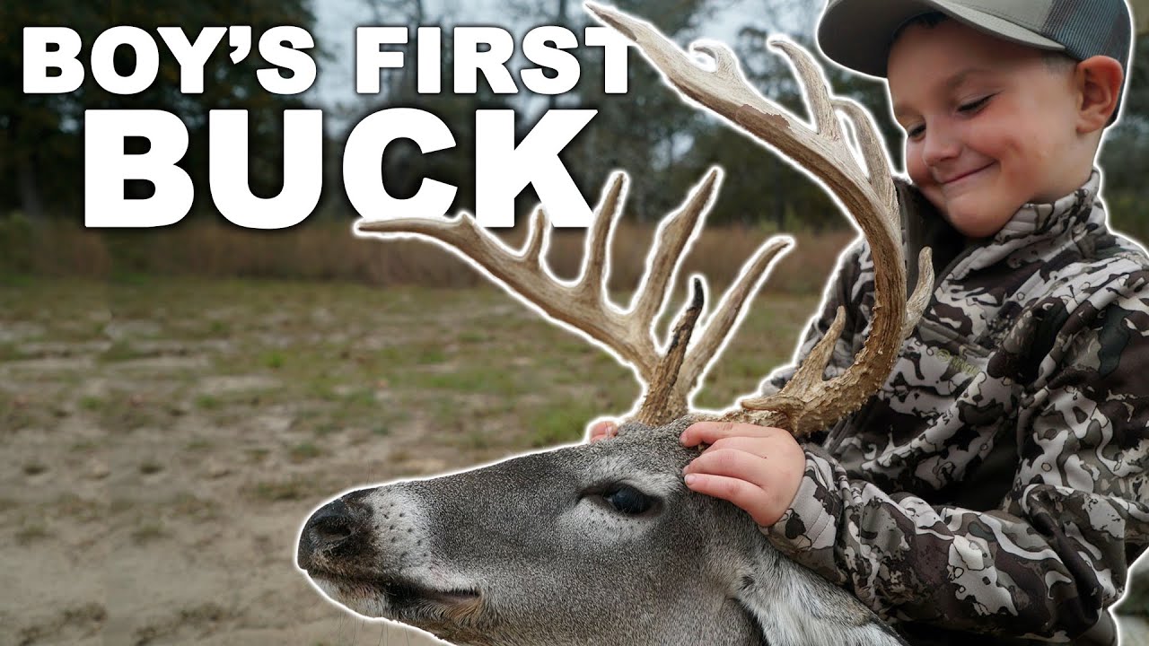 Kid Takes Down a TROPHY BUCK | 3 Texas Deer Down in 8 Minutes! - YouTube