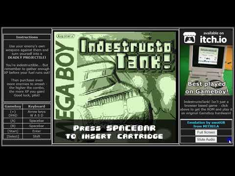 IndestructoTank! GB (GamePlay Walkthrough) - YouTube