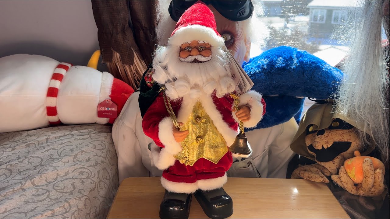 ULTRA RARE Gemmy 2010 Animated Dancing Santa Legends of Old St. Nick ...