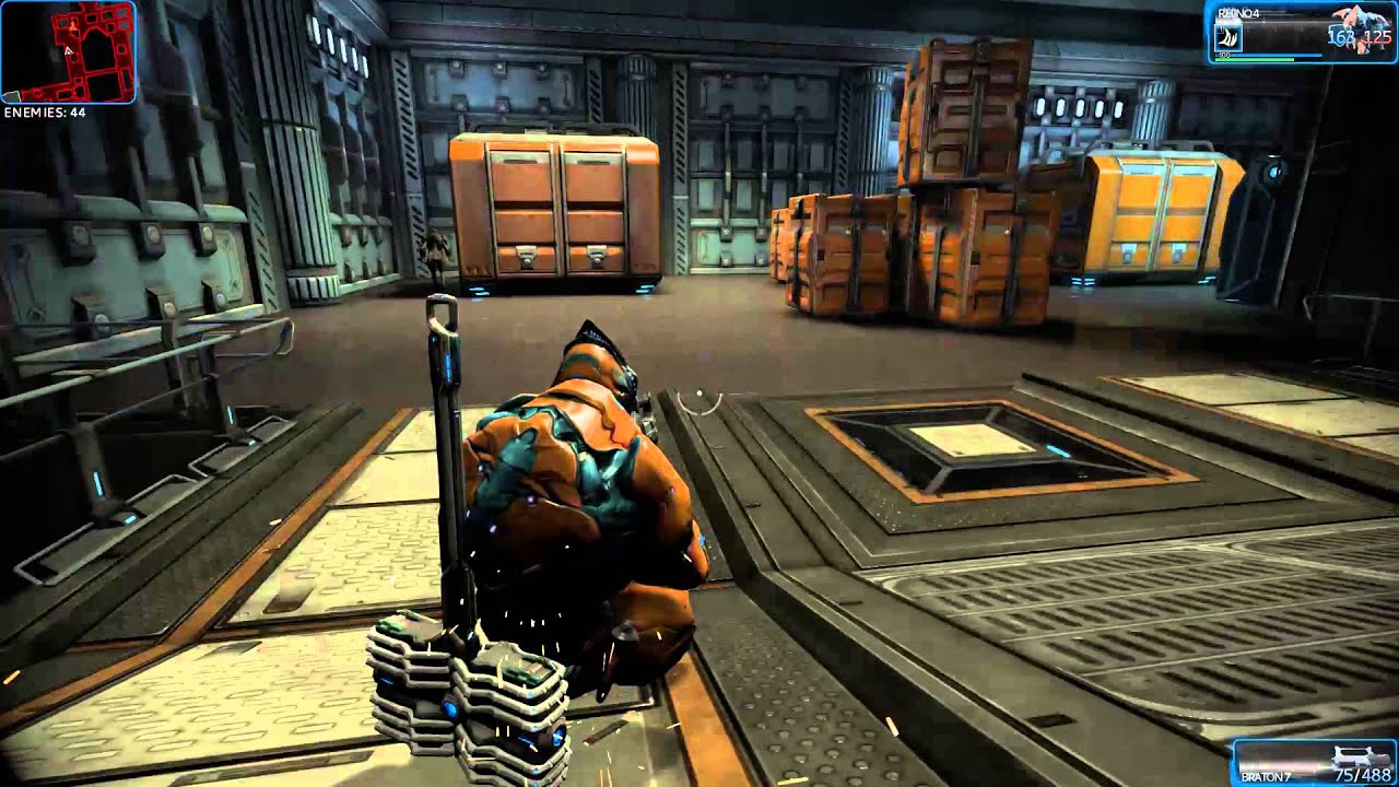 Warframe: beta pt 1/2: Rhino/hammer time - YouTube