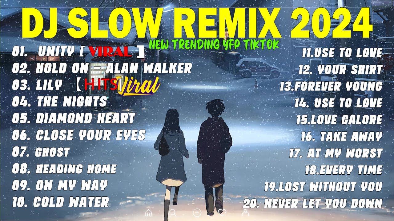 TOP DJ SLOW REMIX TERBARU FULL ALBUM BASS 2024 | NEW TRENDING YFP ...