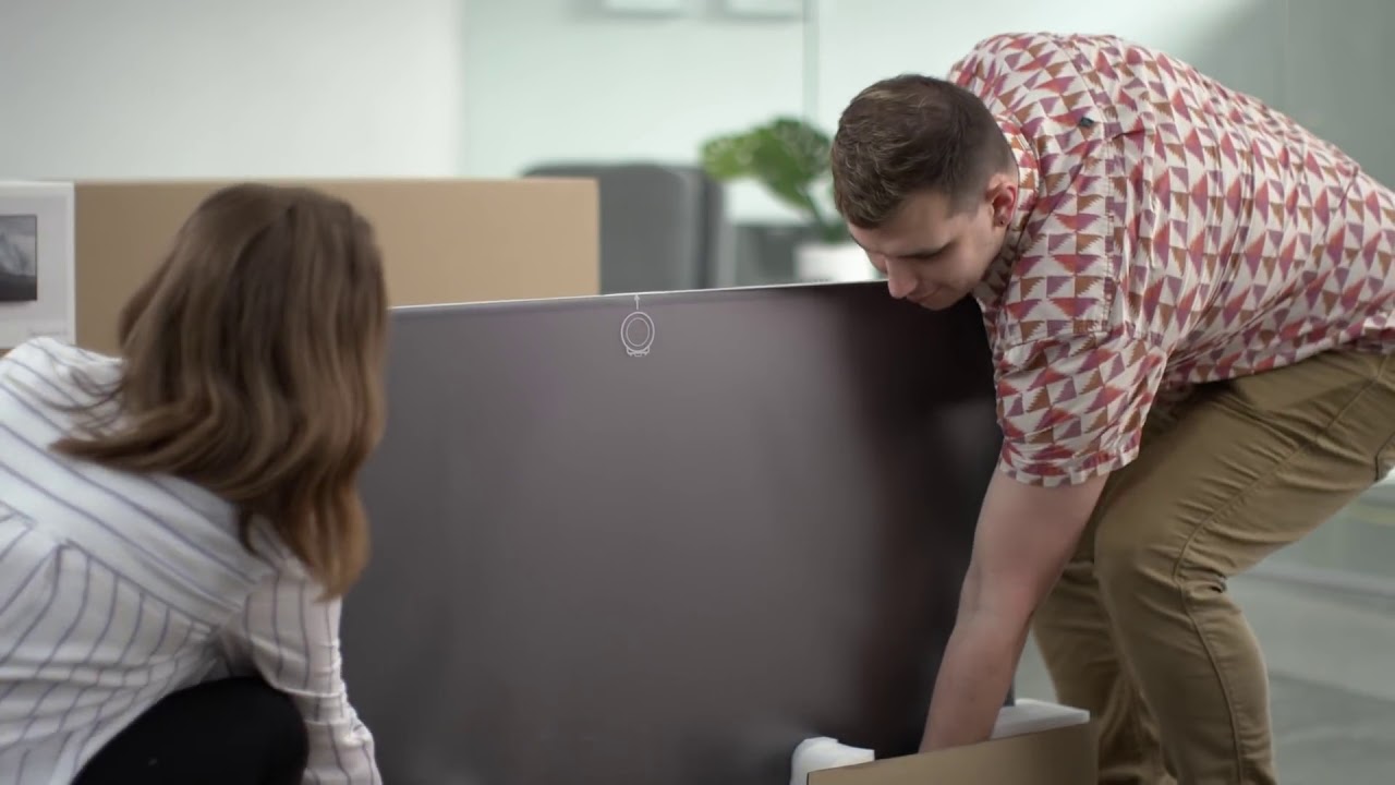 Steelcase Mobile Stand & APC Battery Set Up for the new Surface Hub 2S ...