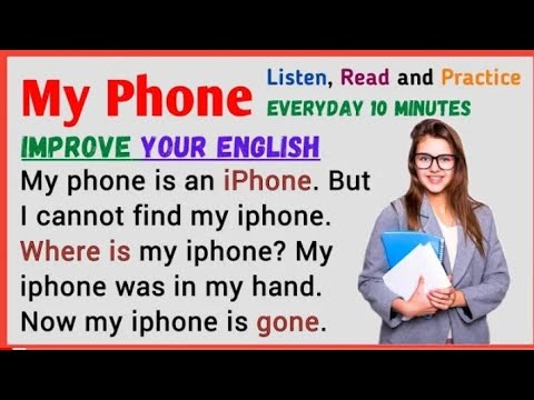 My Phone | Learn my phone in English | Listen and practice | Daily ...