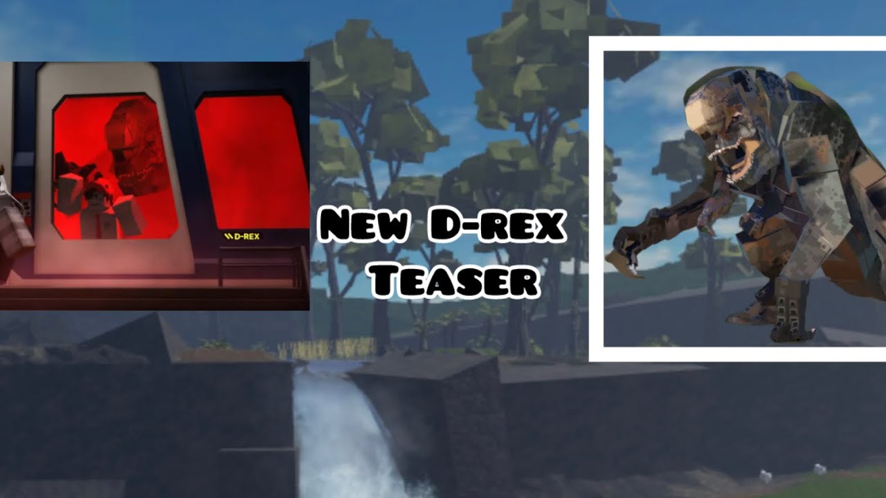 Jurassic blocky D-rex finally, teaser are here#roblox - YouTube