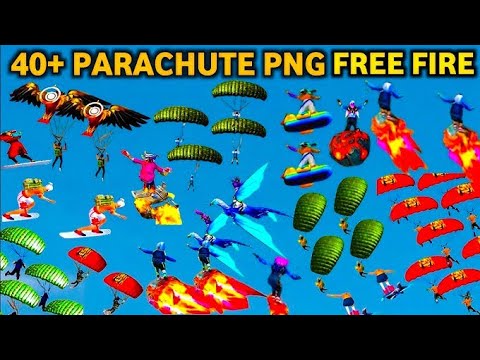 Free Fire Parachute Png ‍🔥| Free Fire Thumbnail Png Pack | Free Fire ...