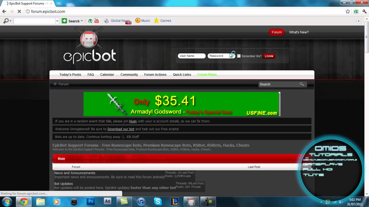 how to get rsbot for mac, windows and linux! - YouTube