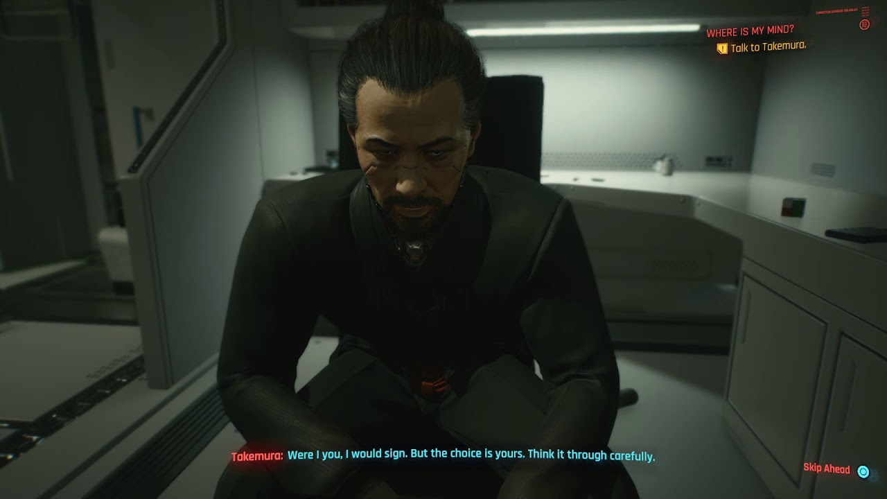 Cyberpunk 2077 (PS4) - "The Devil" (Sign The "Secure Your Soul ...
