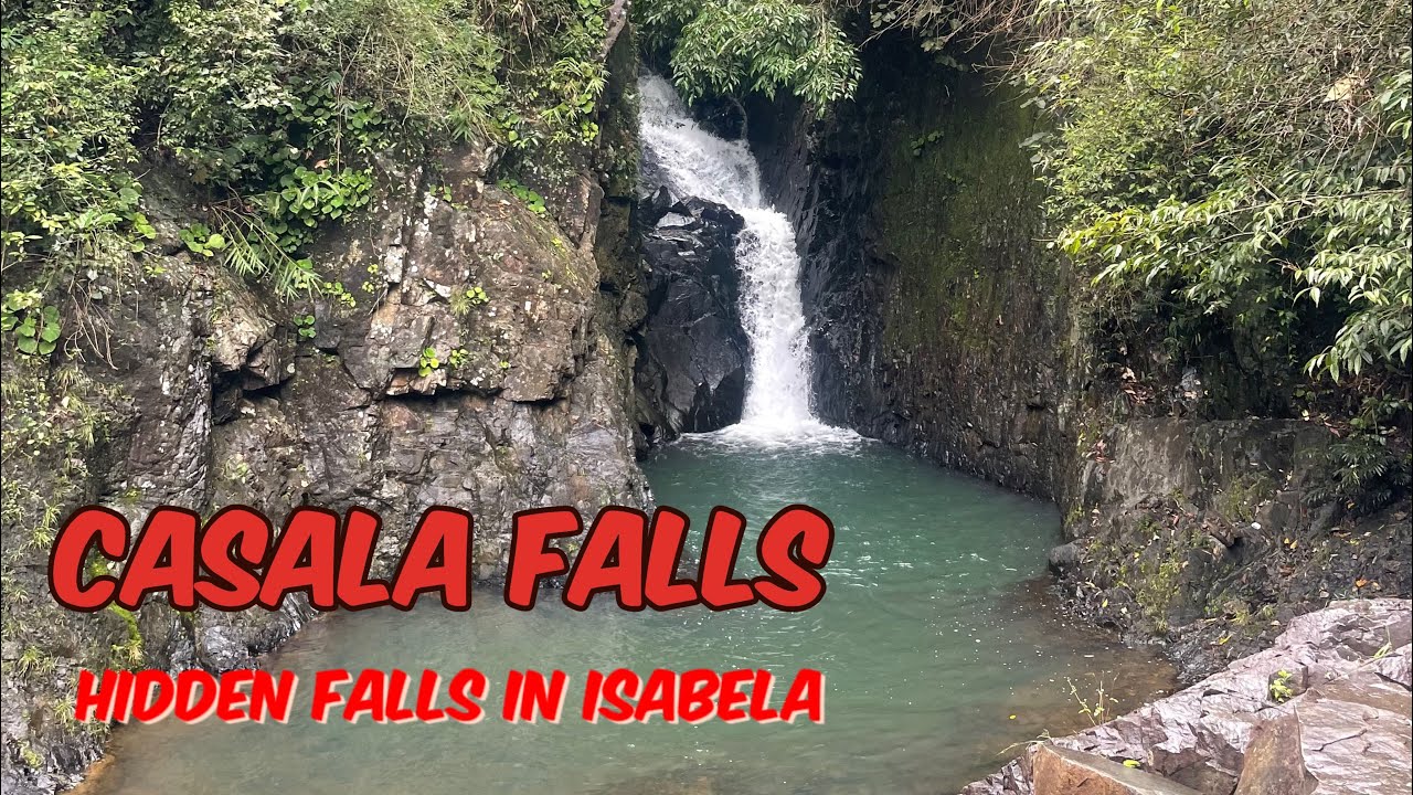 Hidden falls in casala isabela - YouTube