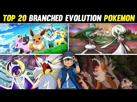 Top 20 Branched Evolution Pokemon | Pokemon That Evolve Into 2 ...