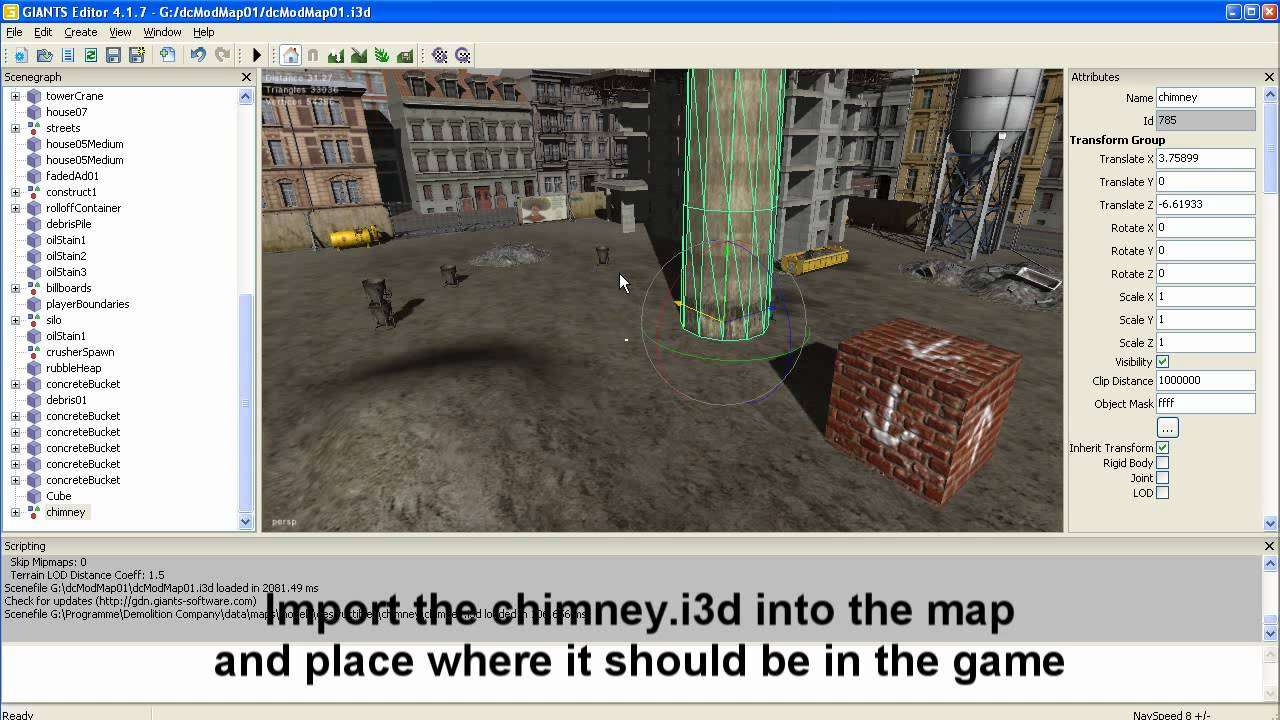 Demolition Company - Map Mod Tutorial Part 3 - Integration 2 (Mission XML, Destructibles) - YouTube