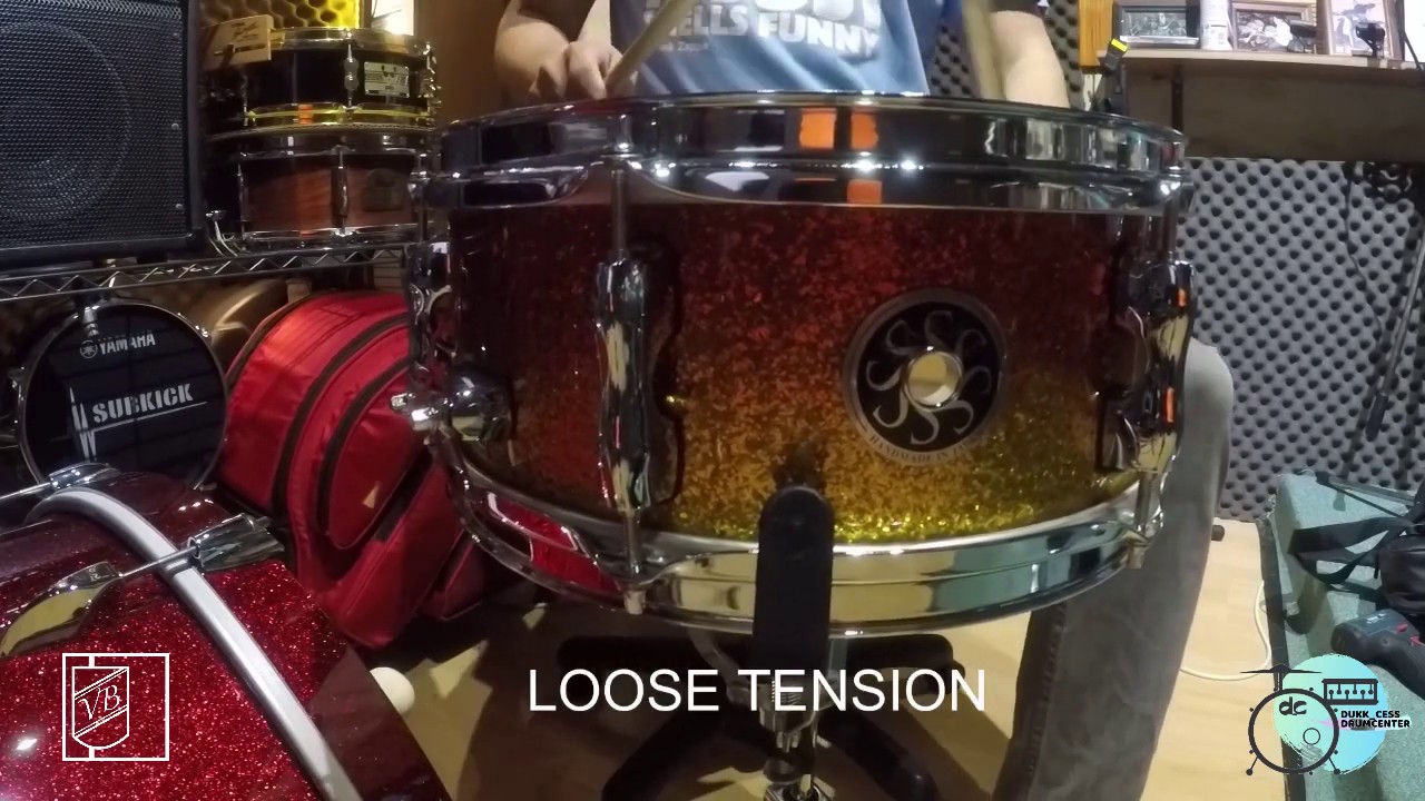 Demo Sakae Almighty Maple Snare Drum 12x5 - YouTube