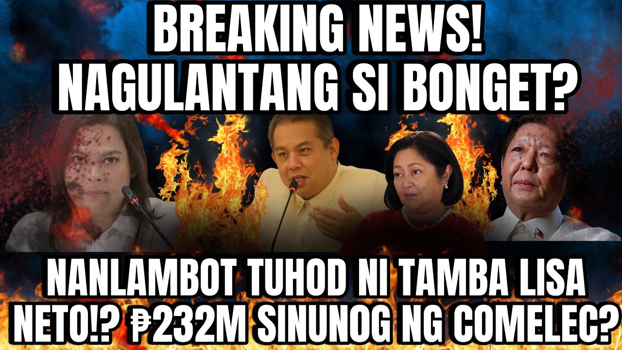 BREAKING NEWS! NAGULANTANG SI BONGET? NANLAMBOT TUHOD NI TAMBA LISA ...