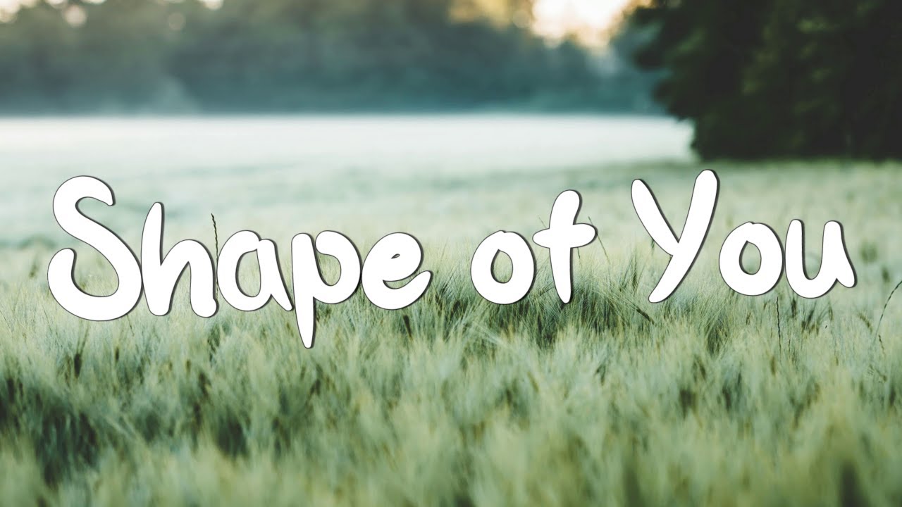 Shape of You - Ed Sheeran (Lyrics) || Charlie Puth, Shawn Mendes, Ellie ...