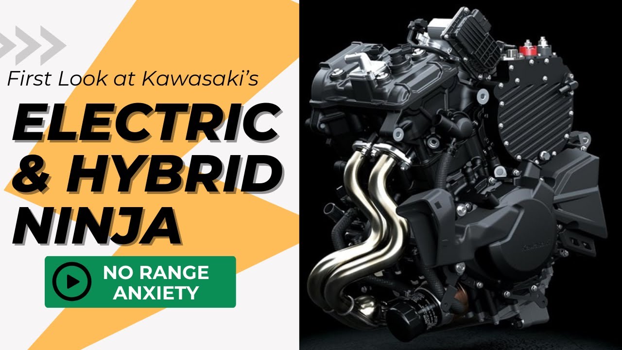First Look at The Ninja 7 Hybrid and e-1 from Kawasaki - YouTube