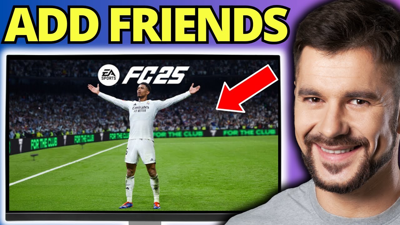How To Add Friends in FC 25 - YouTube