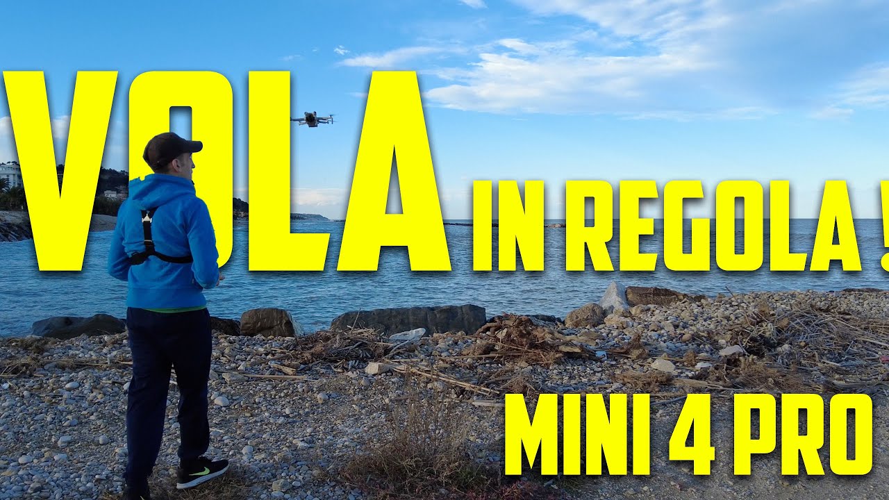 Come VOLARE in REGOLA con il tuo MINI 4 PRO - YouTube