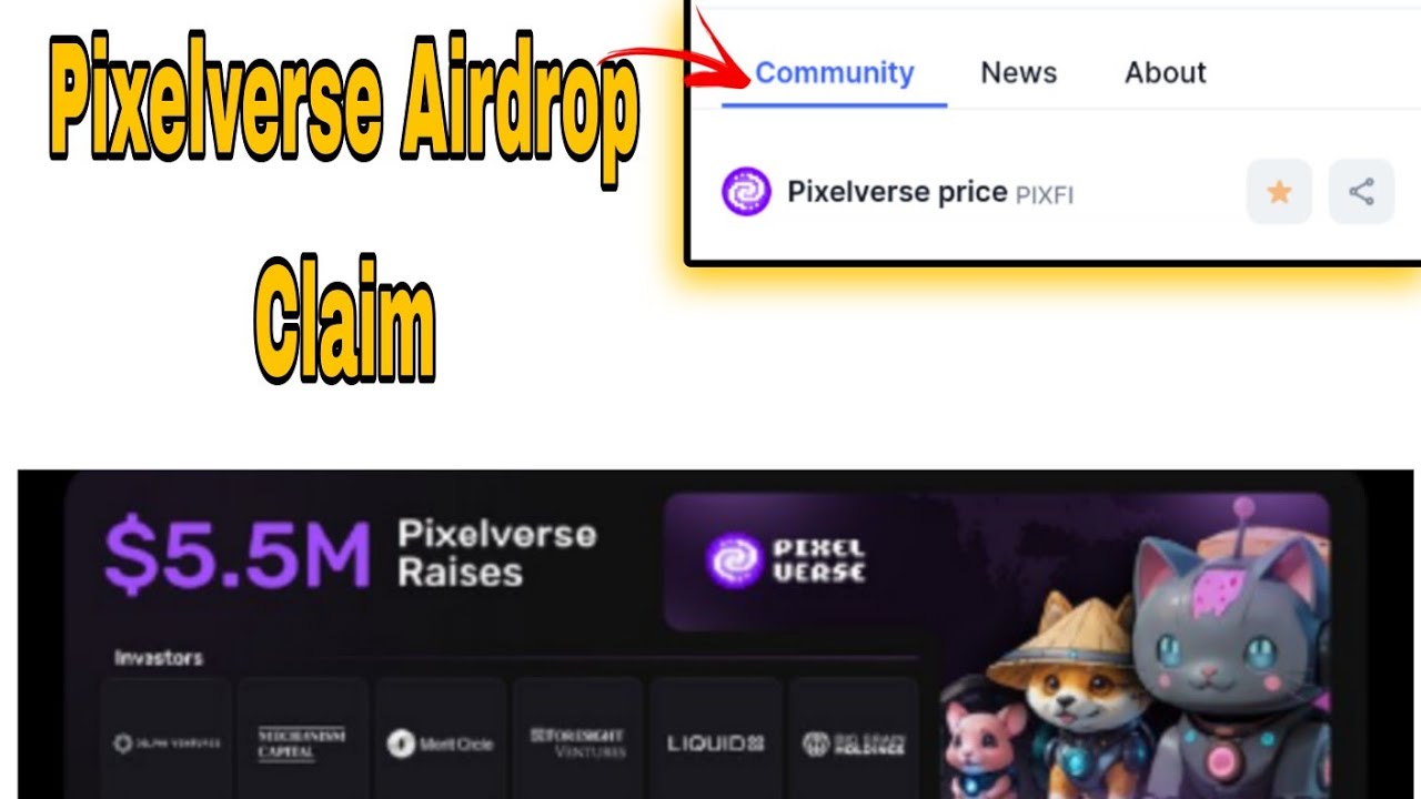 Pixelverse Airdrop 18 July 🎉 - YouTube