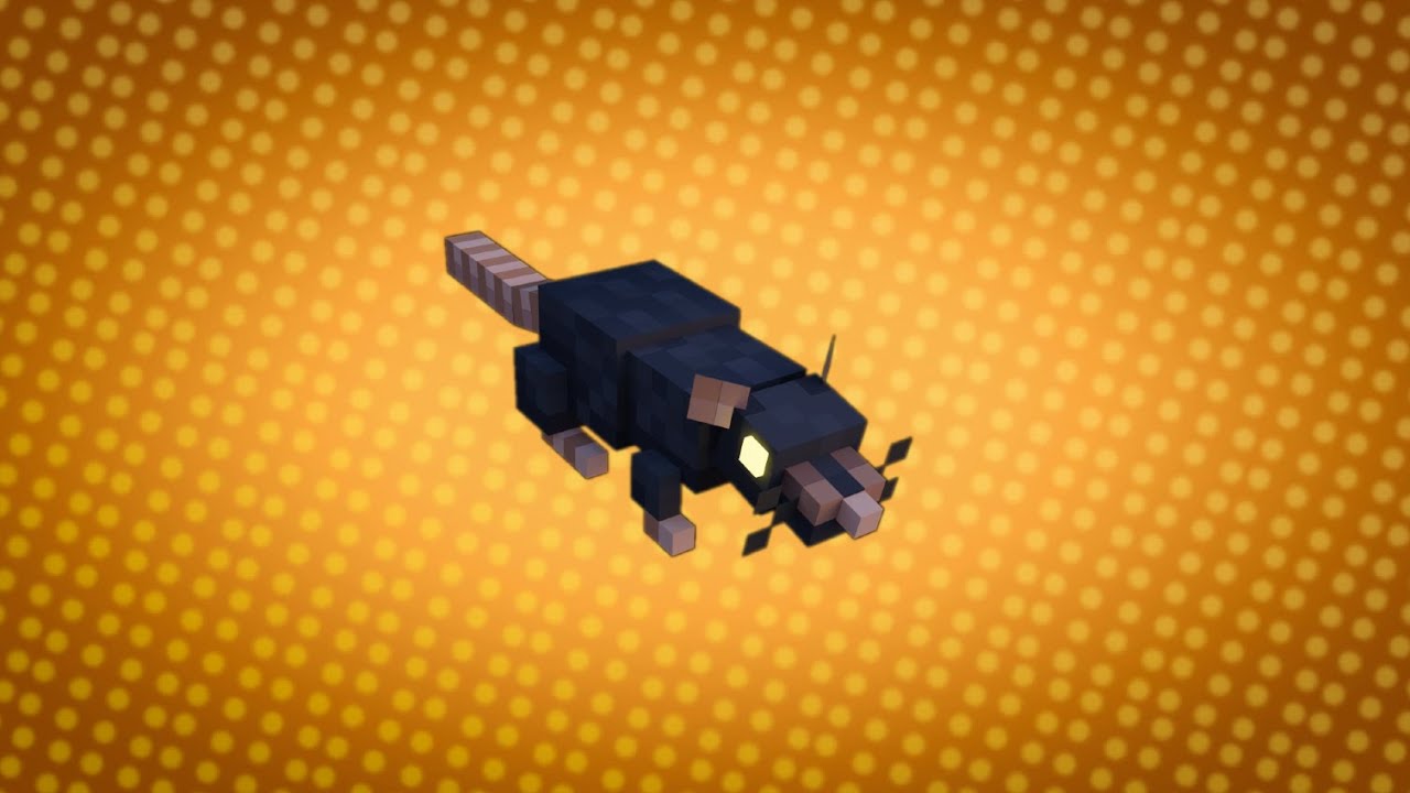 500000 Minecraft rats spinning - YouTube