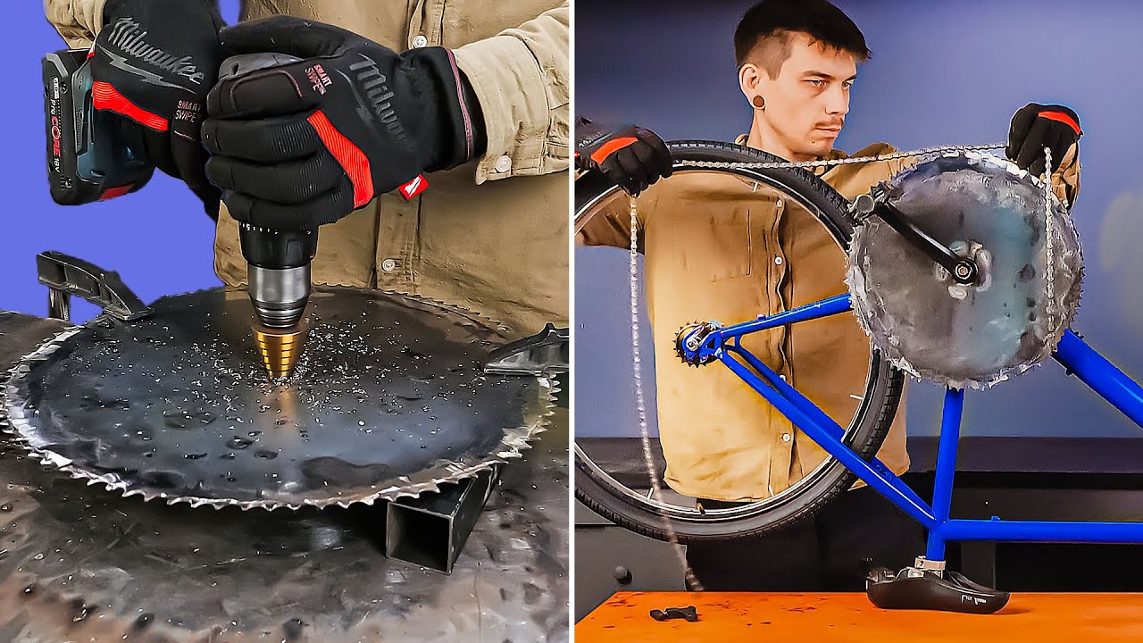 DIY Flywheel Bicycle – Boosted Speed with No Motor? - YouTube