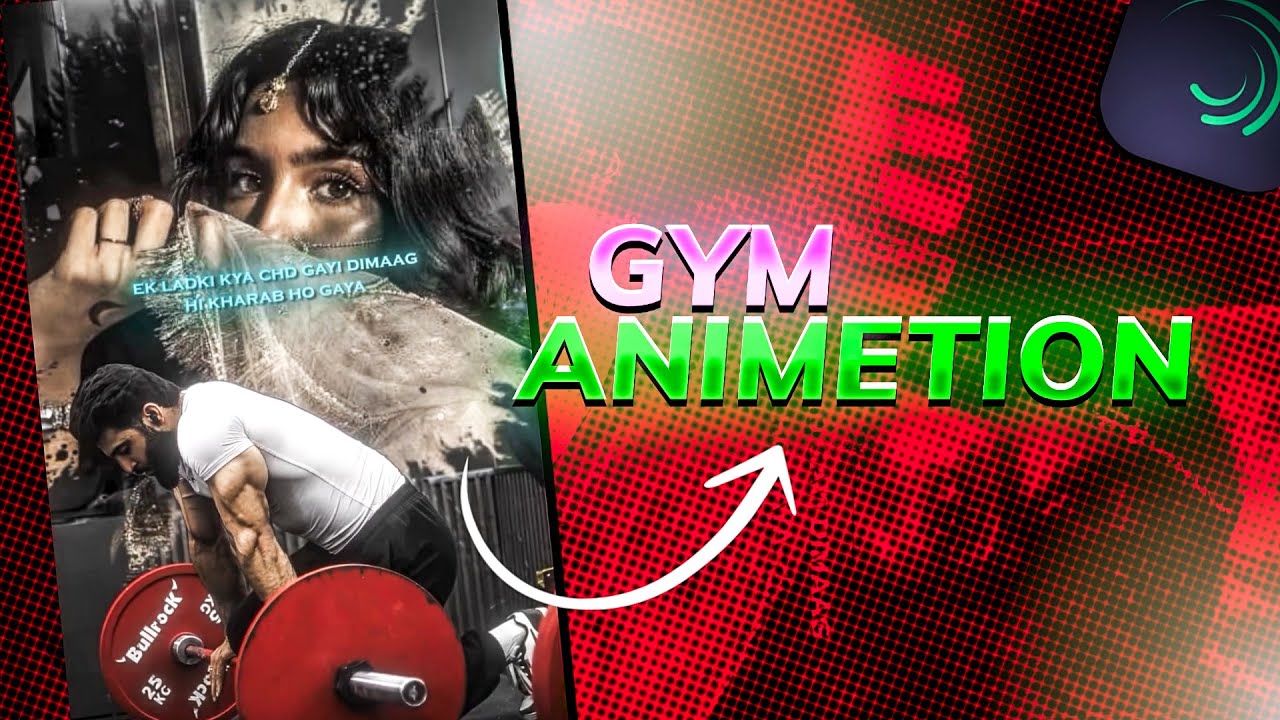 "💔 Ink Animation Gym Edit | Tears, Sweat & Gains | Emotional Workout ...