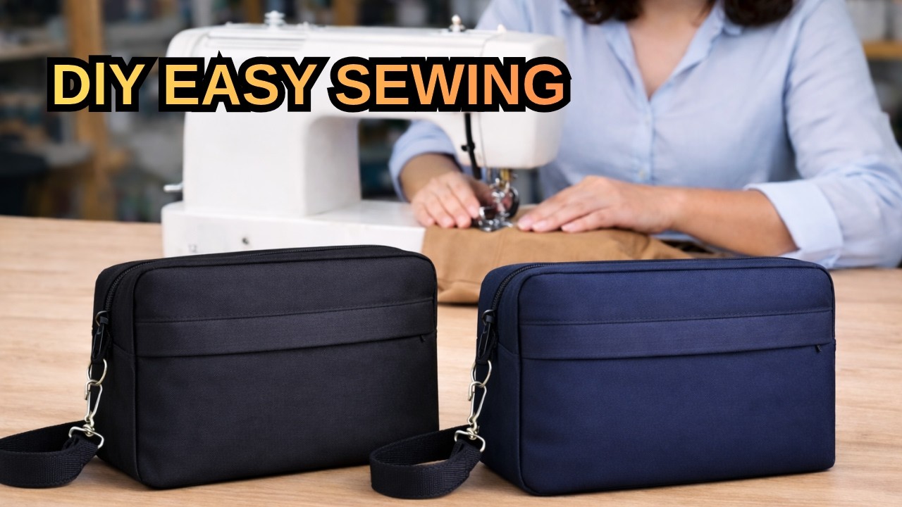 Easy DIY Purse Sewing Tutorial ️ - YouTube