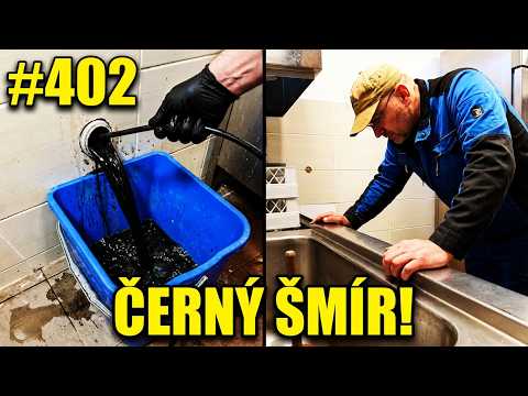 ČERNÝ ŠMÍR v trubkách! 😱| Čistič Odpadu #402