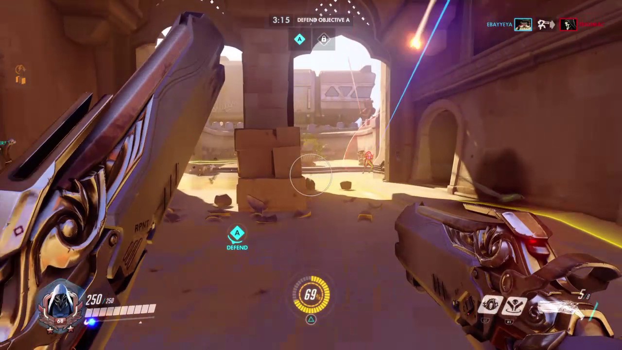 McCree rolls into trap/ fun with Reaper - YouTube