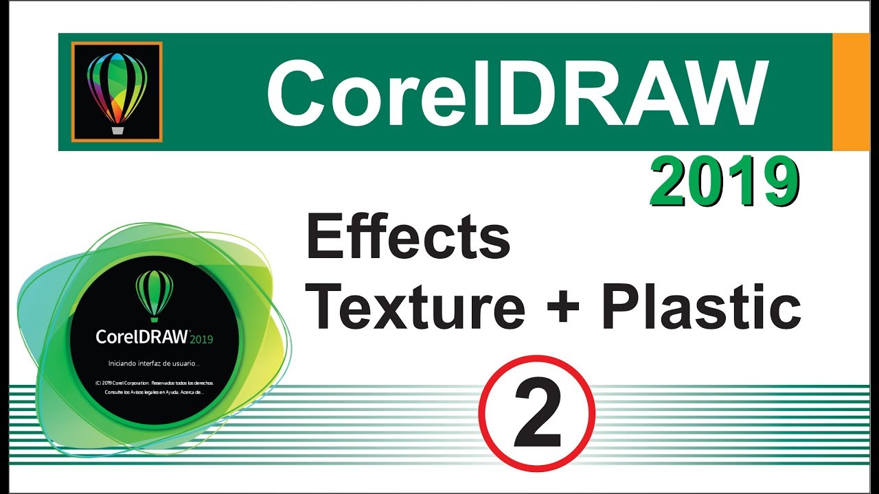 Corel Draw 2019 Effects Texture and Plastic tutorial Part 2 by, Amjad ...