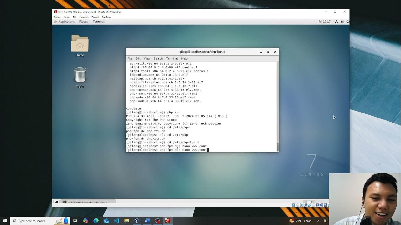Setup Web Server di Centos 7 dan Akses Client di Ubuntu 20.04 - YouTube