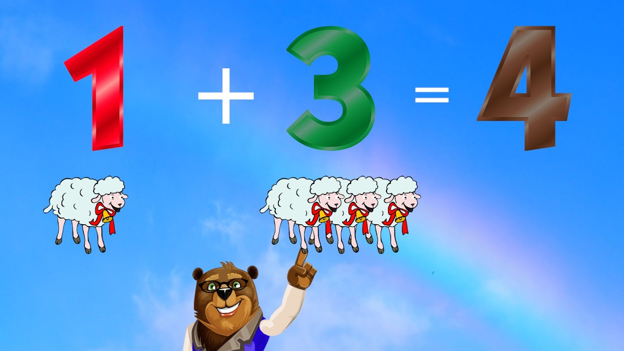 Math for Kids | Addition for toddlers | Counting Sheep - YouTube