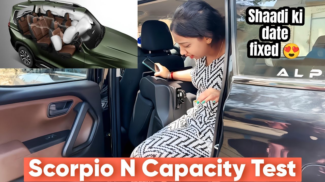 Scorpio N Capacity Test | Mahindra Scorpio N 2024 | Shaadi ki date fix ...
