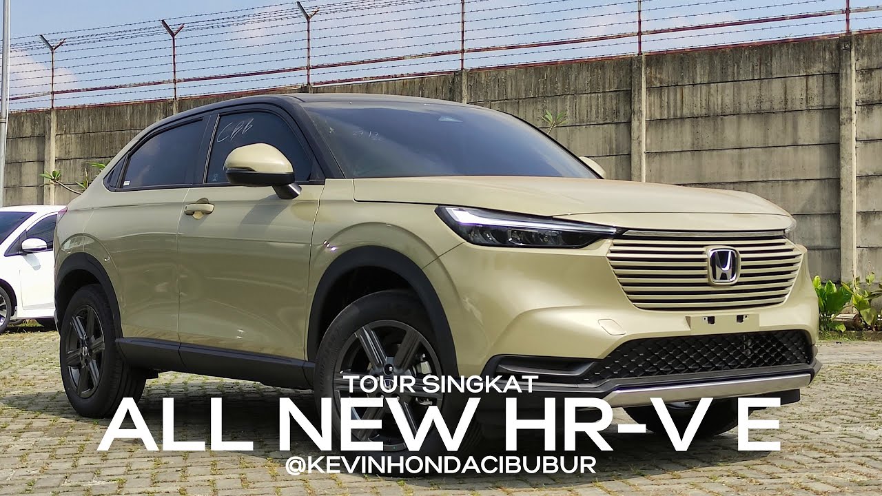 All New HR-V E - Sand Khaki Pearl Two Tone - KevinHondaCibubur - YouTube