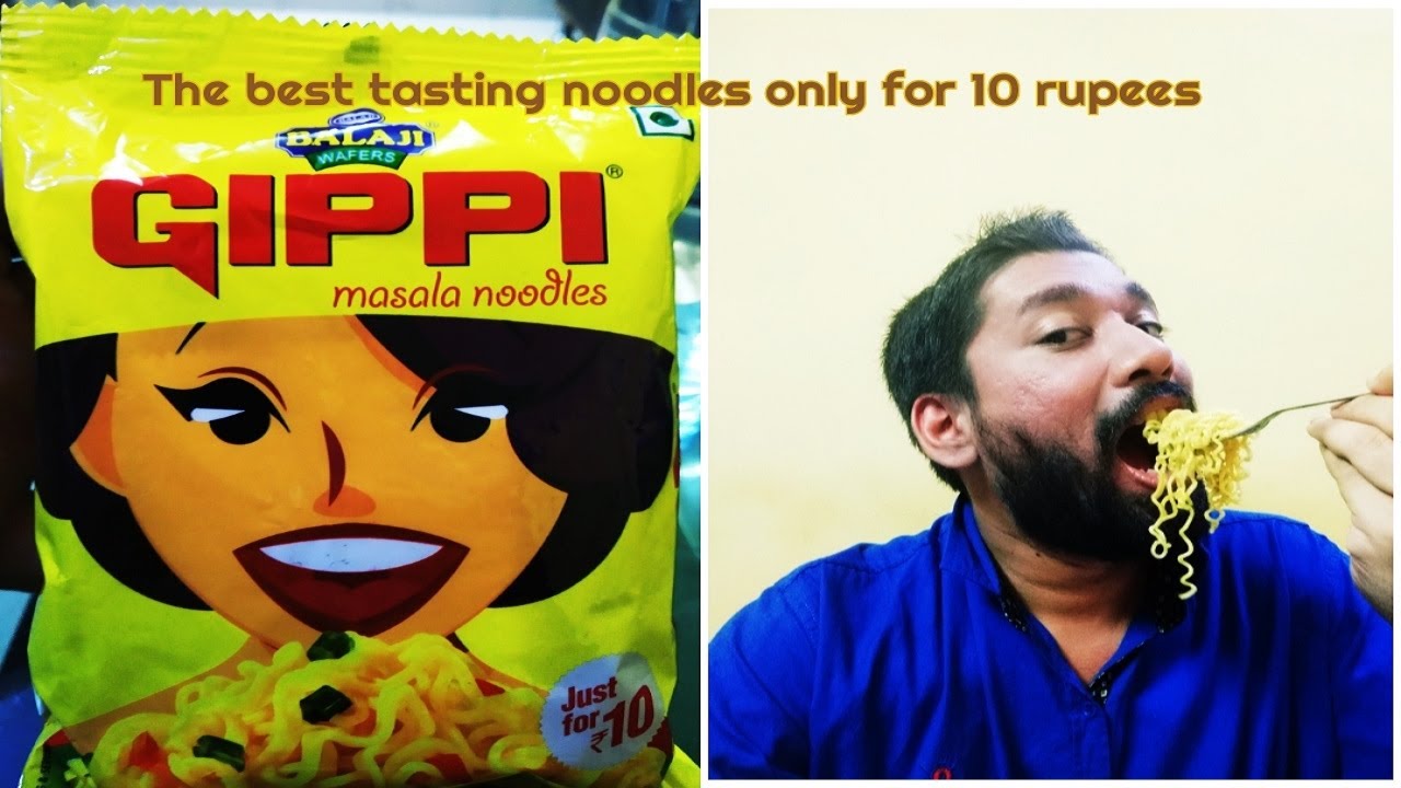 Gippi noodles by Balaji Wafers - The best tasting noodles for 10 rupees ...